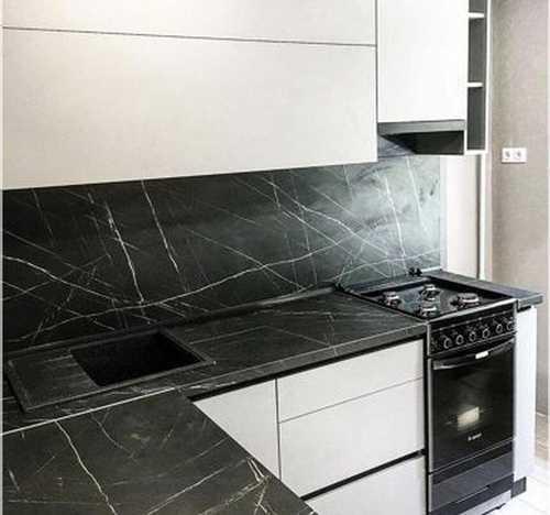 Кухня White Marble от производителя kitmake