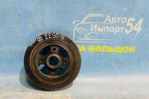 Шкив коленвала toyota corolla EE90 2E
