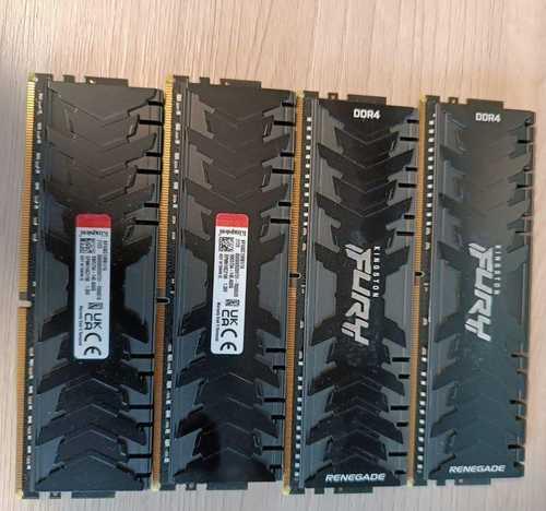 Оперативная память Renegade DDR4 16 Гб,KF430C15RB1