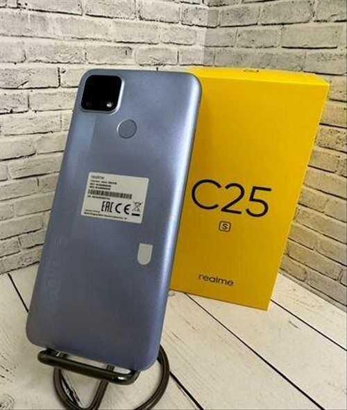 Смартфон realme C25S 4\64GB Water Blue (RMX3195)