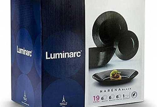Столовый сервиз Luminarc Harena Black 19 предметов