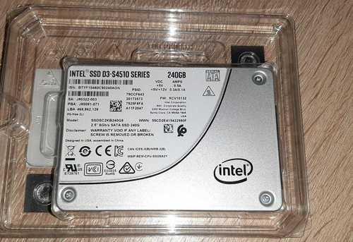 SSD intel D3-S4510 240 GB