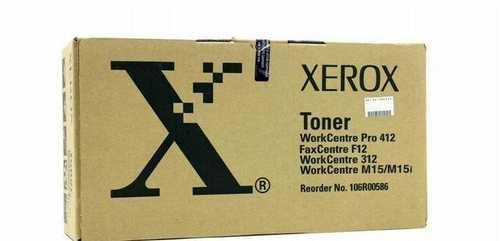 Новый оригинальный Картридж Xerox 106R00586