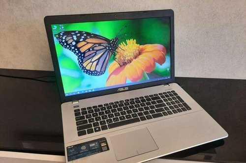 Мощный ноутбук asus Core i7 с большим экраном