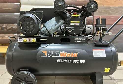 Воздушный компрессор aeromax 390/100