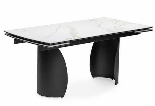 Керамический стол Готланд 160(220)х90х79 белый мра