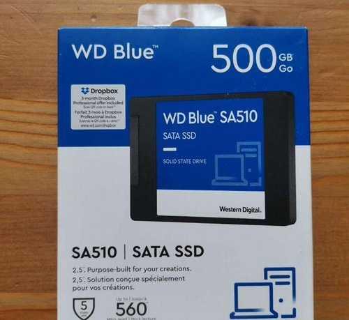 500 гб 2.5" SATA WD Blue SA510 WDS500G3B0A