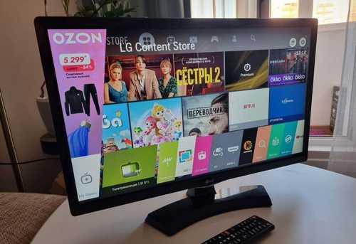 Телевизор LG 24"(60см) Smart TV Wi-Fi