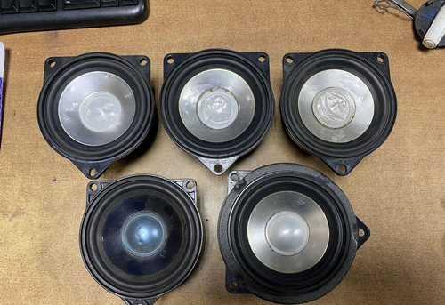 Колонки logic 7 на BMW E87 E82 E90 E92 E93