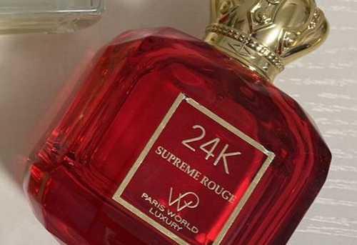 24K Supreme Rouge, Paris World Luxury Baccarat 540