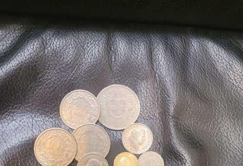 Швейцария монеты
