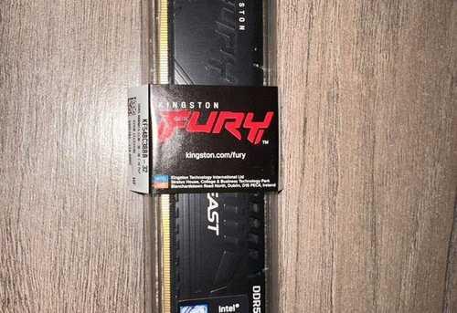 Оперативная память Kingston Fury beast DDR5