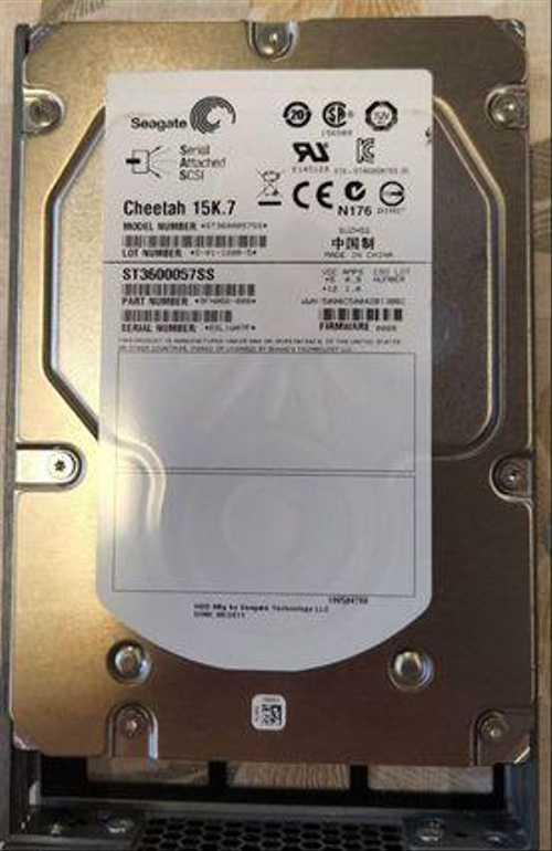 Жесткий диск seagate ST3600057SS SAS 600GB 15K RPM