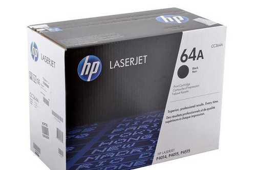 Оригинальный картридж HP CC364A. Новый