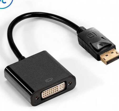 Кабель-переходник DisplayPort to DVI ExeGate EX294678RUS 0.1m