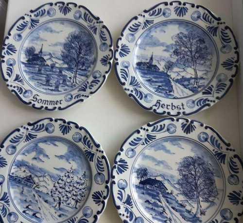 Настенные тарелки Delft. Голландия