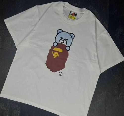 Футболка bape krunk x bathing ape