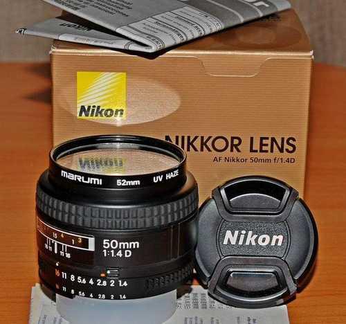 Nikon 50mm f/1.4D AF Nikkor