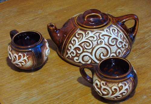Чайный набор Чайник чашки керамика