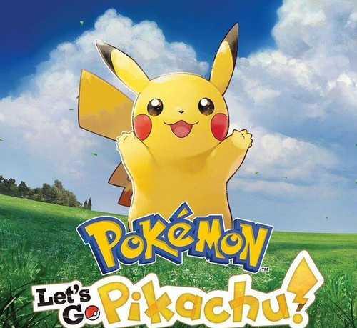 Картридж Pokemon let's go Pikachu Nintendo switch