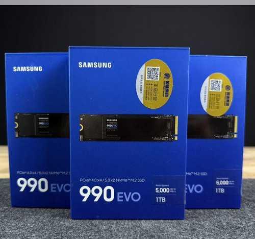 SSD накопитель M2 Samsung 990 EVO 1 TB