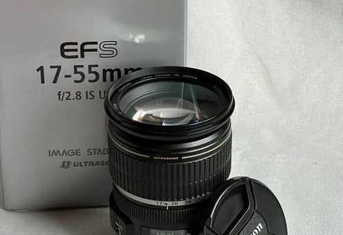 Объектив Canon EFS 17-55 mm f/2.8 IS USM
