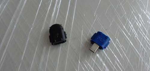 Переходник OTG microUSB для смартфона, планшета