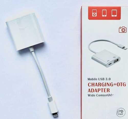 Адаптер Lightning-USB для iPhone и iPad (Lightning