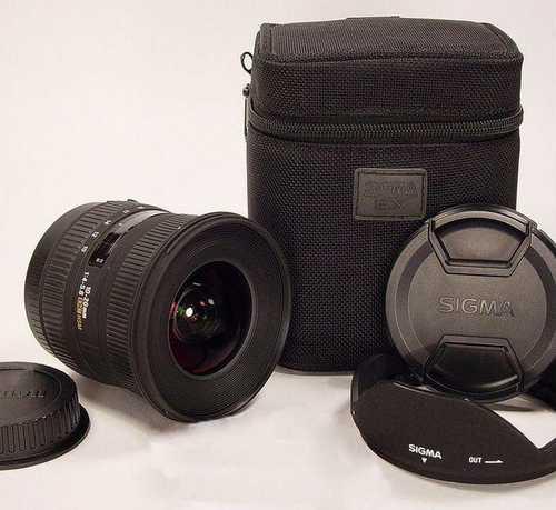 Sigma AF 10-20 mm F4-5.6 EX DC HSM for Canon