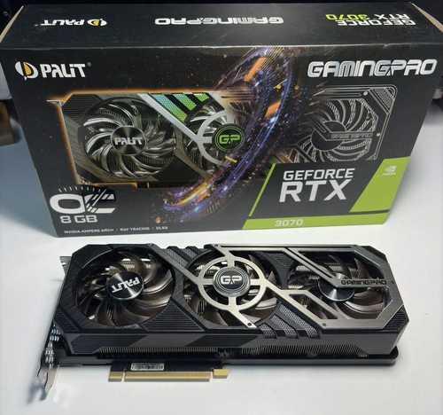 Видеокарта Palit RTX 3070 GamingPro OC 8GB