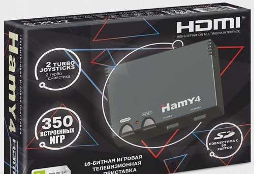 Игровая приставка hamy 4 (16+8 bit) hdmi Черная +