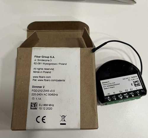 Fibaro dimmer 2 EU