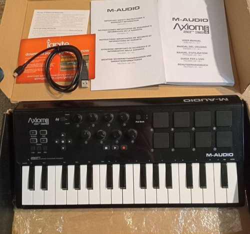 Midi клавиатура m-audio axiom 32