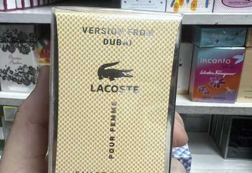 Lacoste pour femme Дубай