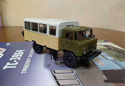 Газ 66 тс 3964 модель 1/43 номер 77