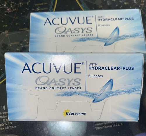 Линзы acuvue oasys двухнедельные 2.25