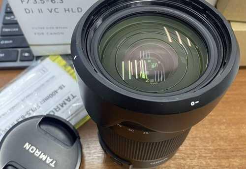 Tamron 18-400mm f/3,5-6,3 Di II VC HLD canon