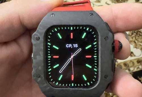 Карбоновый корпус для aplle watch ultra 49