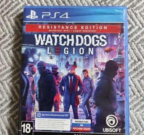 Диски на ps4 watch dogs legion