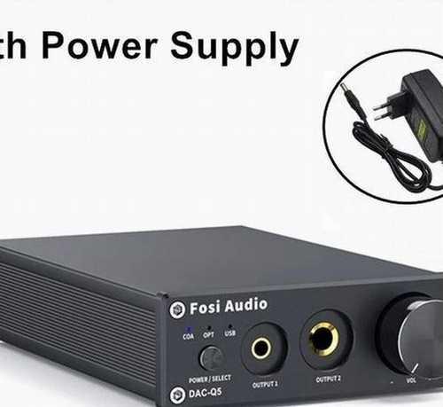Fosi Audio Q5 DAC - внешний аудио цап