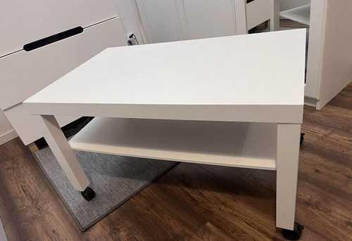 Журнальный столик IKEA lack лакк белый
