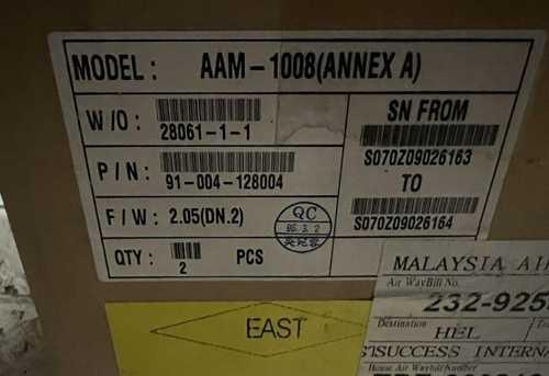 Zyxel Aam-1008(Annex A) модуль 8 портовый