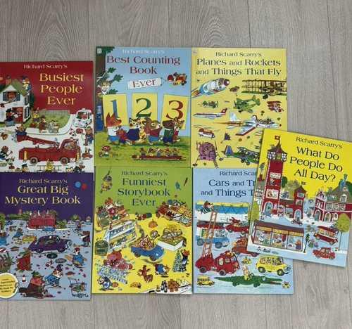 Richard Scarry книги английские