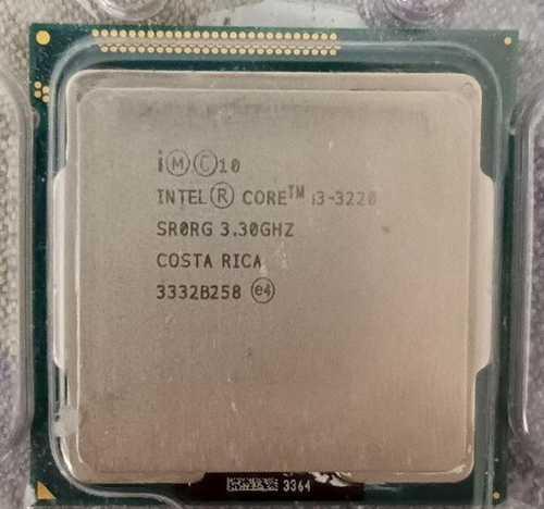 Процессор intel core i3 3220