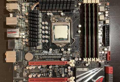 Asus maximus IV gene-z +2700k +32GB