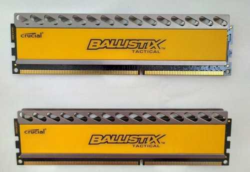 Оперативная память BallistixTactical DDR3 8 Гб