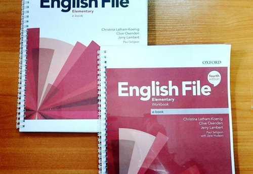 English File 4ed Elementary Studens book+Wоrkbооk