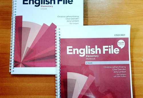 English File 4ed Elementary Studens book+Wоrkbооk