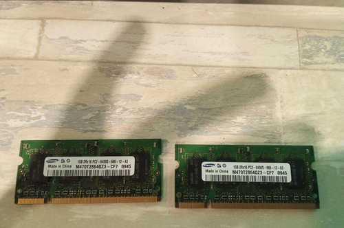 Оперативная ram ddr2 1gb