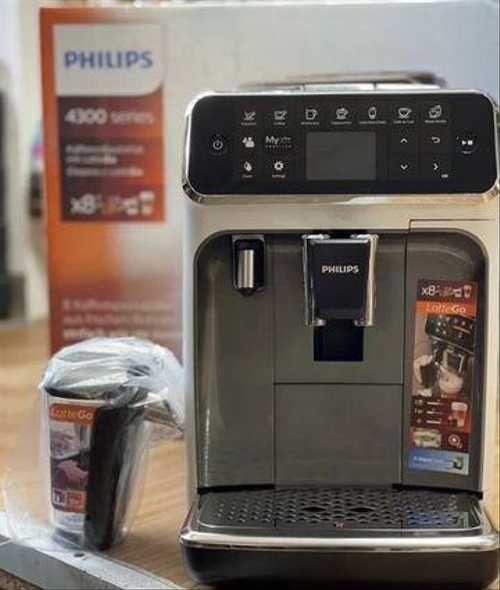 Кофемашина Philips Latte Go Series 4300